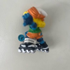Toys | Vintage Smurfs 1996 Inline Skates Smurfette Rollerblading Pvc ...